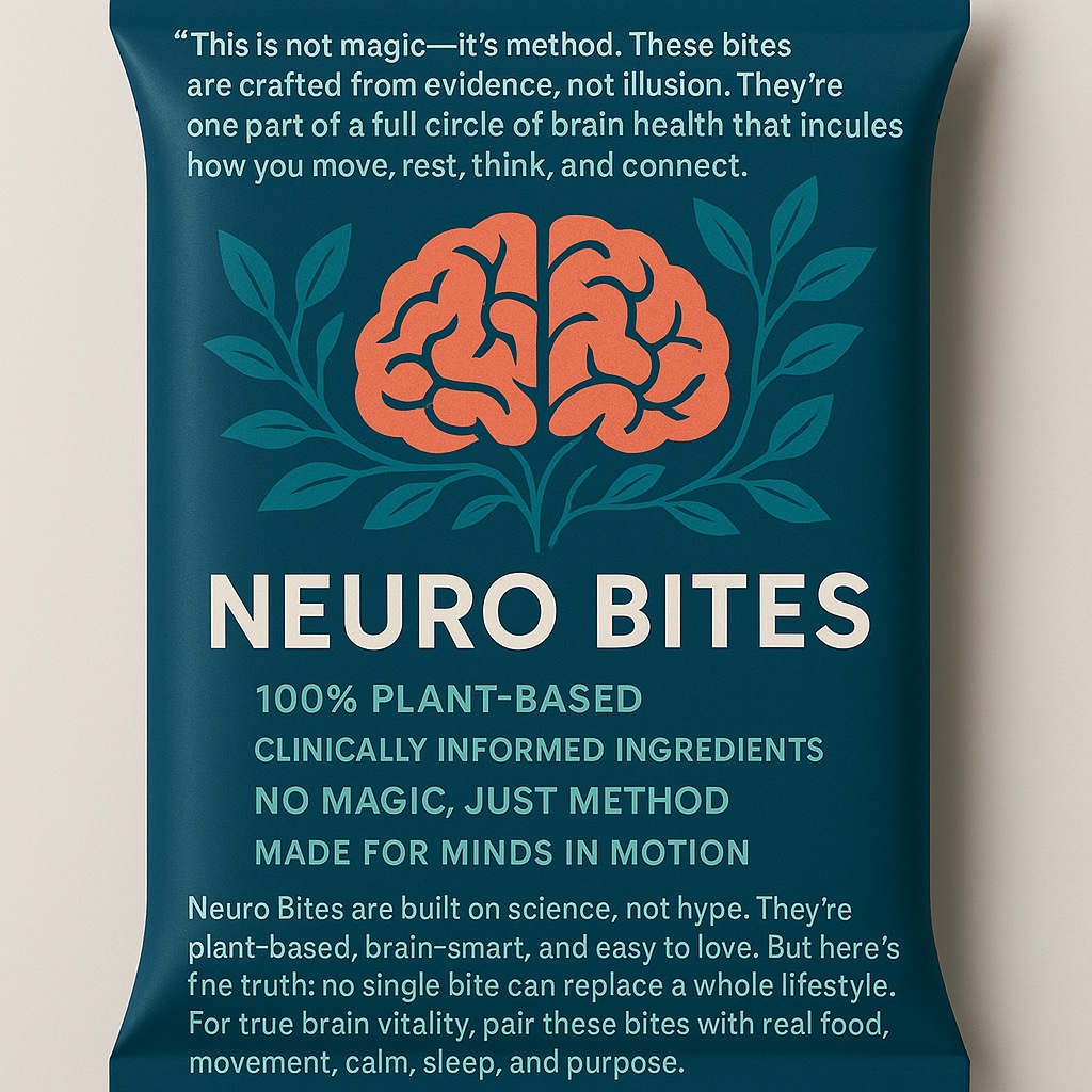 NEURO Bites | Brain Food Made Real